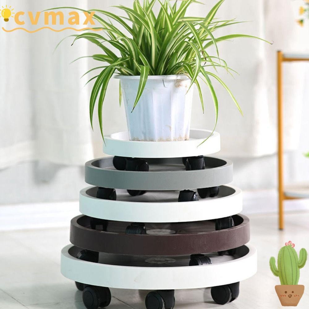 CYMX Flower Pot Tray, Universal Removable Flower Pot Base, Plastic ...