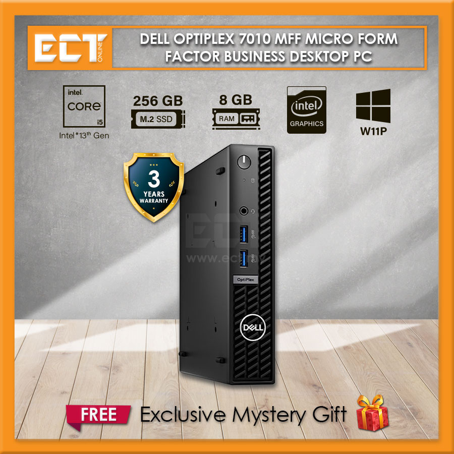 Dell Optiplex 7010 MFF Micro Form Factor Business Desktop PC (i5-13500T 4.60Ghz,256GB | 512GB ...