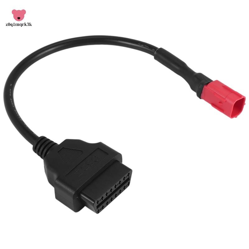 OBD Motorcycle Cable for 6 Pin Plug Cable Diagnostic Cable 6Pin to OBD2 ...