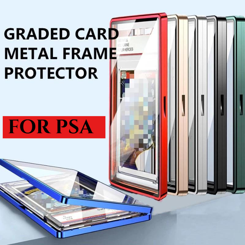 PSA Graded Cards Protector Metal Protective Shell Pokemon TCG Card ...