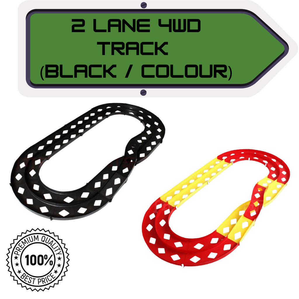 Daxing Mini 4wd Track 2 Lane Circuit Tamiya Wheel Track Toys | Shopee ...