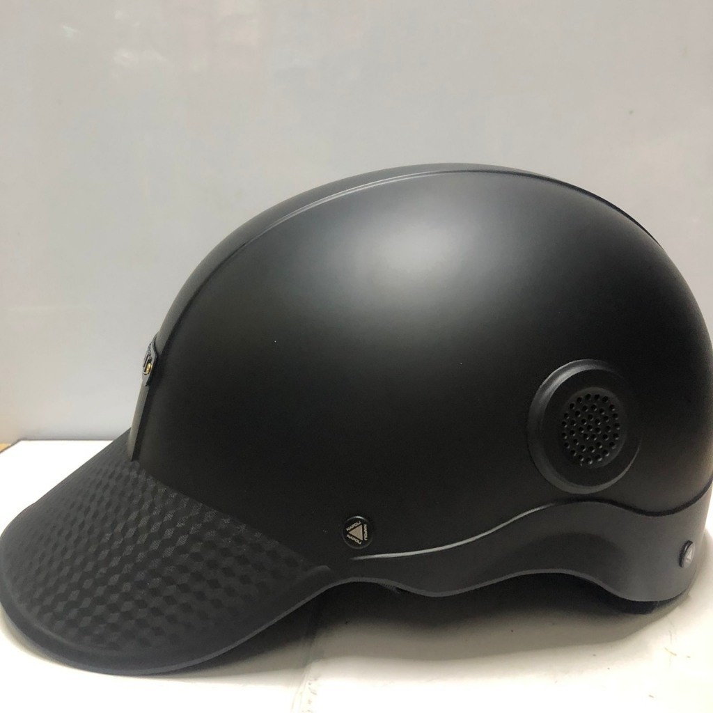 Genuine Napoli carbon visor helmet with ventilation holes - Foam meets ...