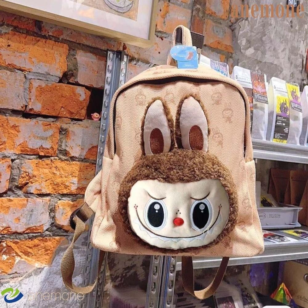 ANEMONE Labubu Shoulder Backpack, Commute Bag Large Capacity Students ...