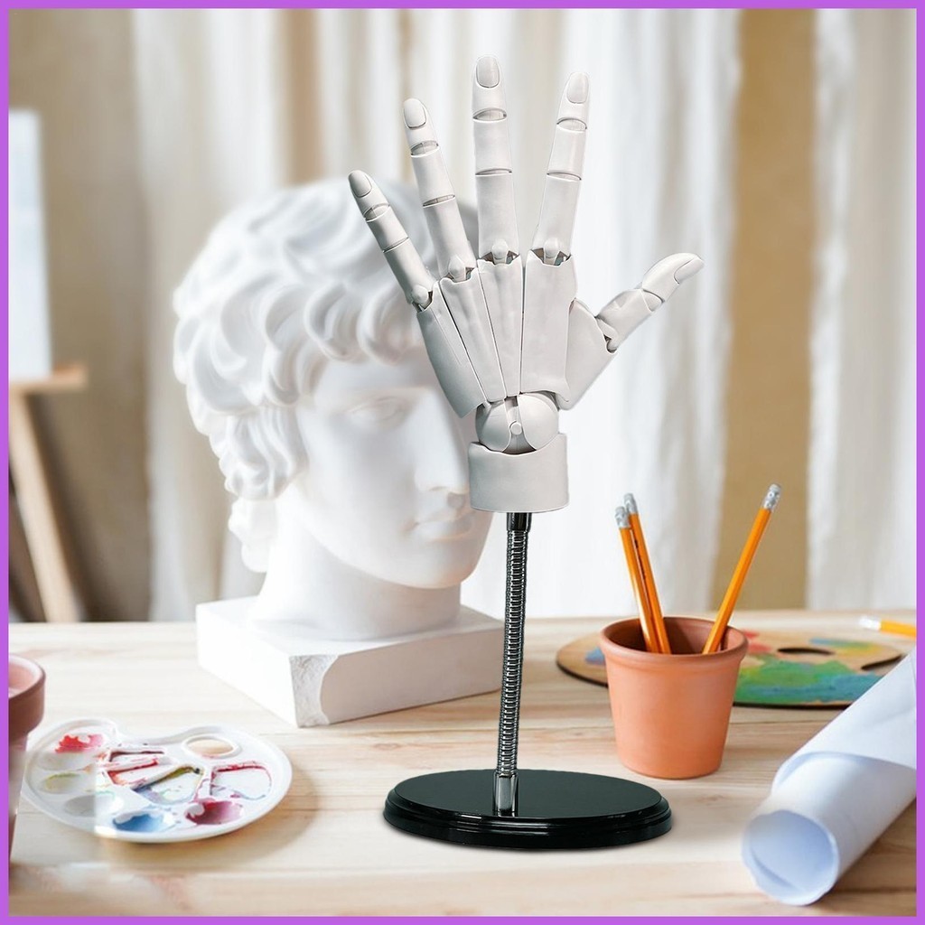 Flexible Mannequin Hand Joints Moveable Artists Manikin Hand Figure ...