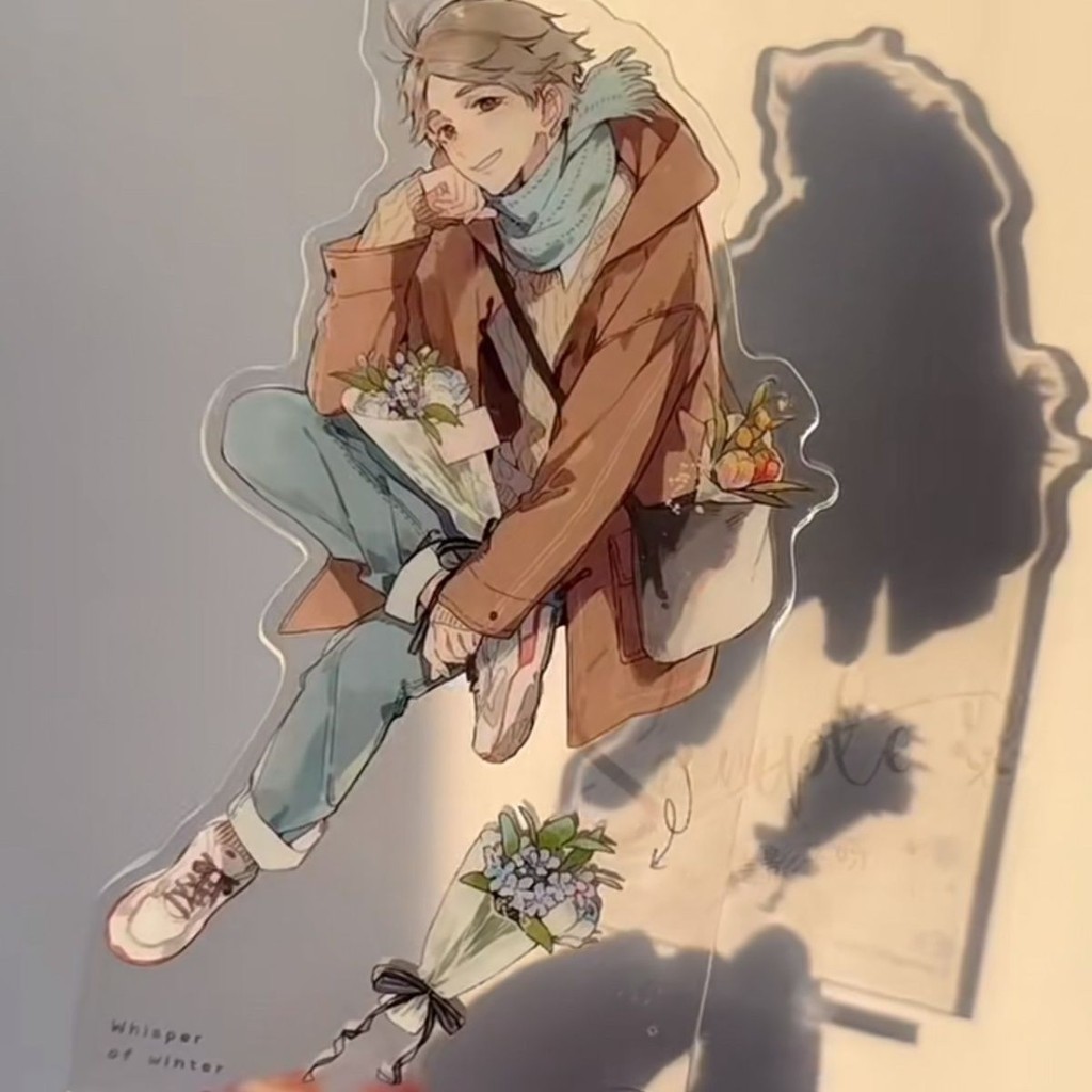 Haikyuu Winter Series Acrylic Stand Sugawara Koushi Oikawa Tooru Figure ...