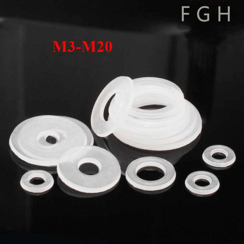 [FGH] Nylon Soft Gasket Plastic Round Gasket PE Rubber Gasket ...