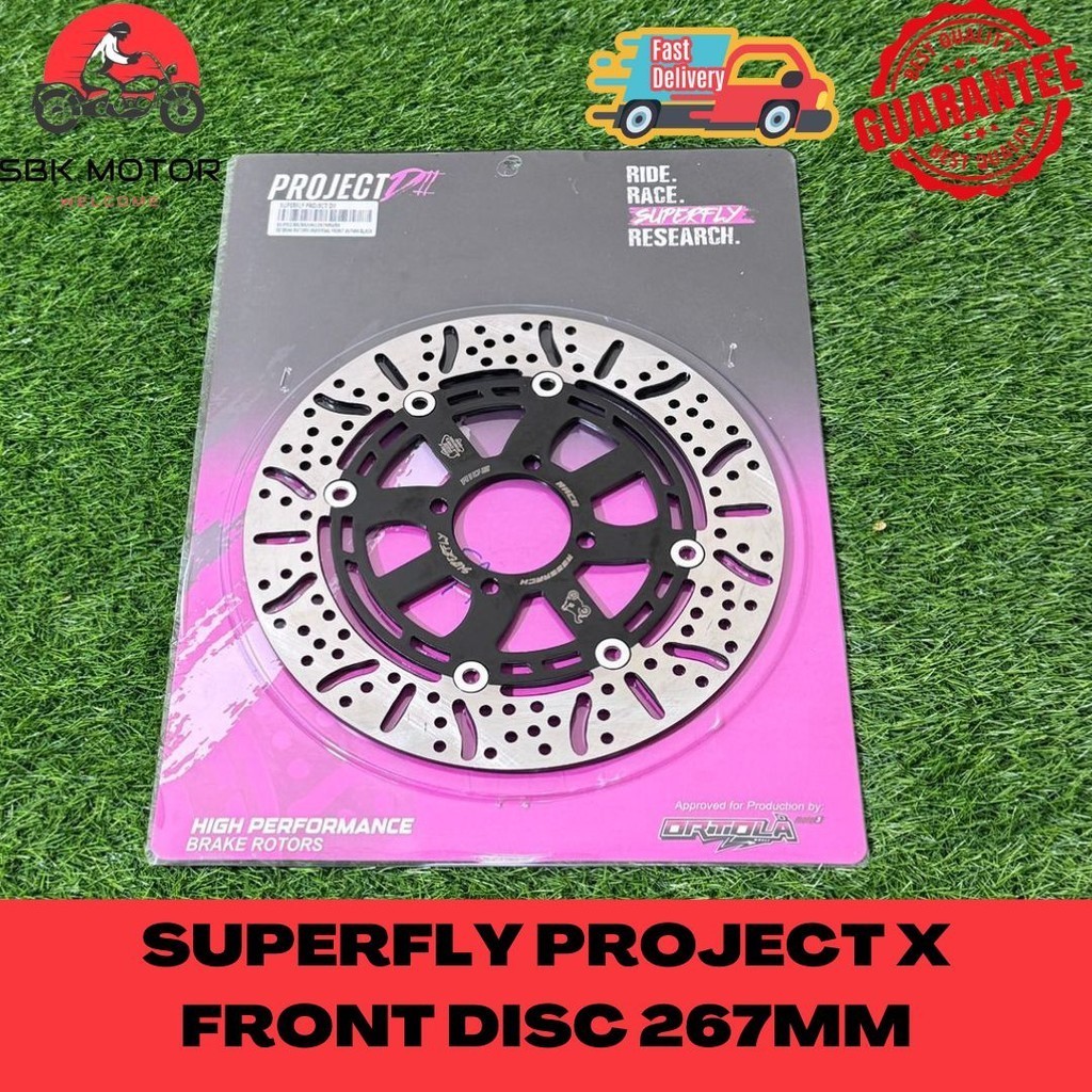 🔥【SBK MOTOR】Superfly Project X Front Disc 267mm | Y125ZR / LC135 5S ...