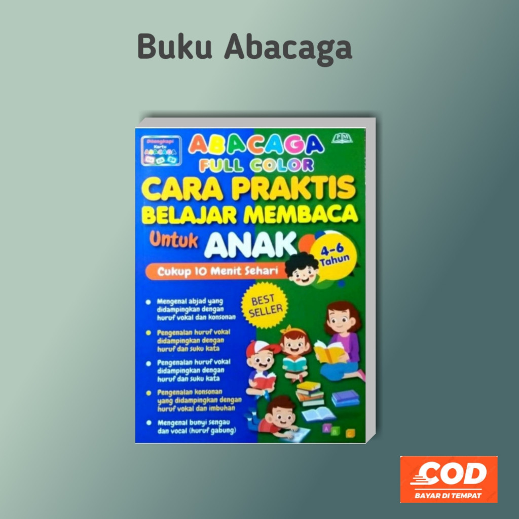 Abacaga Book/Practical Way To Learn To Read For Children 4-6 Years ...