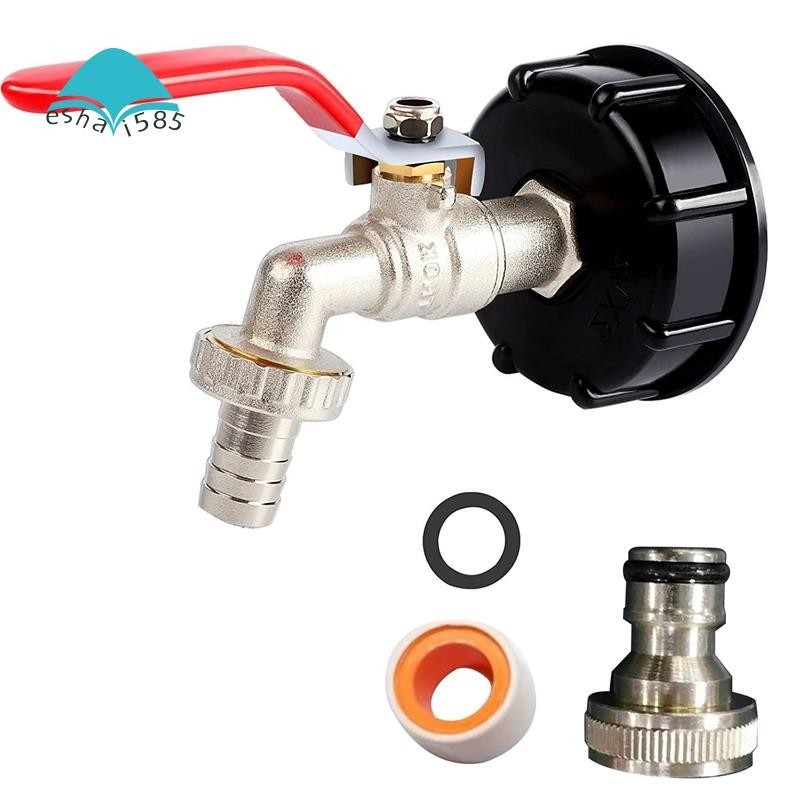 IBC Container 1/2 Inch Brass Ibc Tank Accessories IBC Tank Adapter for ...