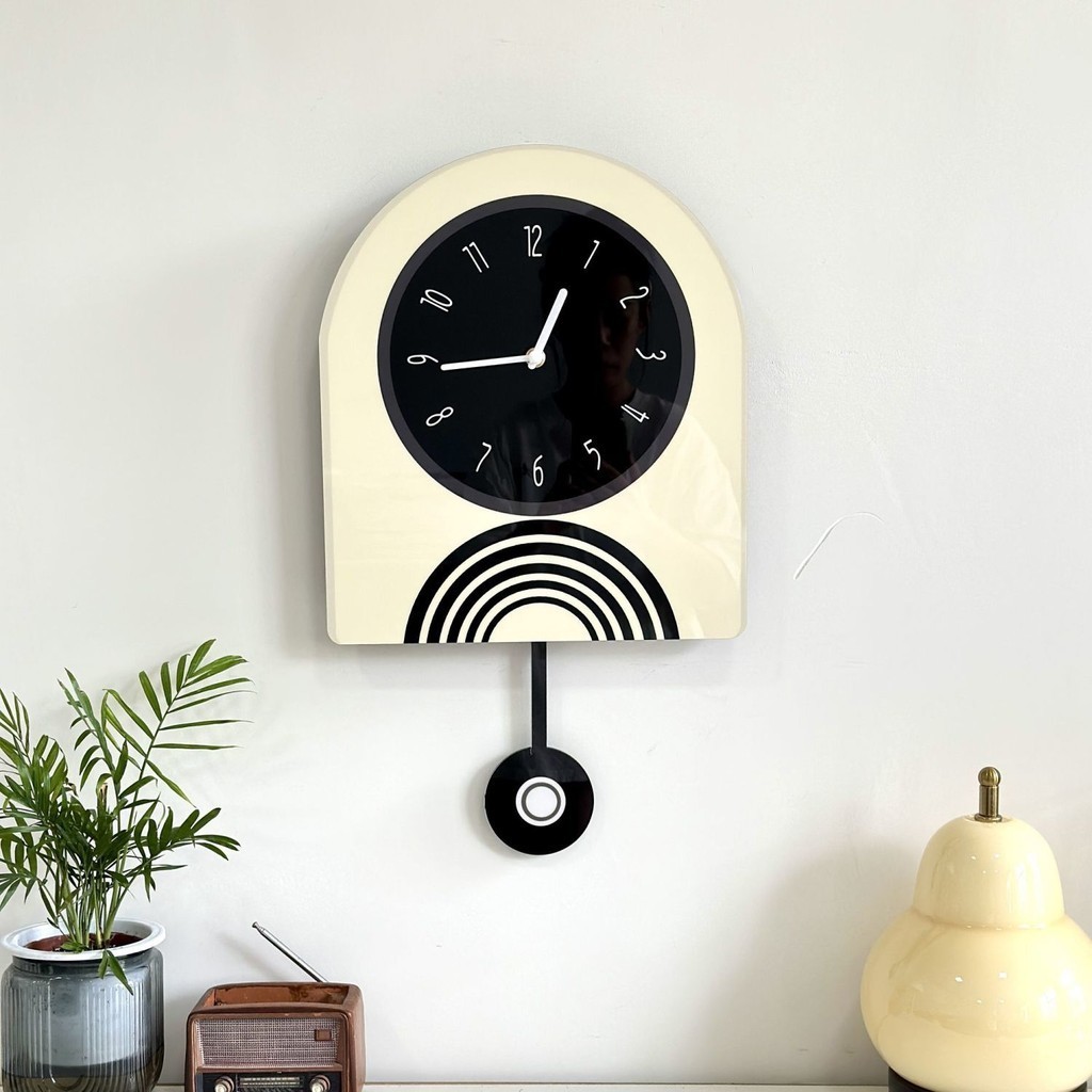 Spot goods digital clock muji clock jam loceng Cahaya dan bayangan ...