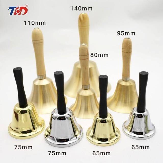 Metal Crank Bell Crank Bell Early Childhood Education diy Copper Bell ...