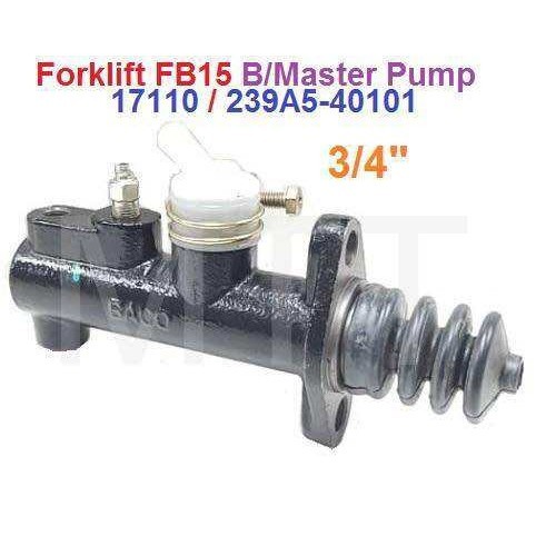 Taiwan SY TCM FB15 Forklift 239A5-40101 Hydraulic Brake Master Pump SY ...