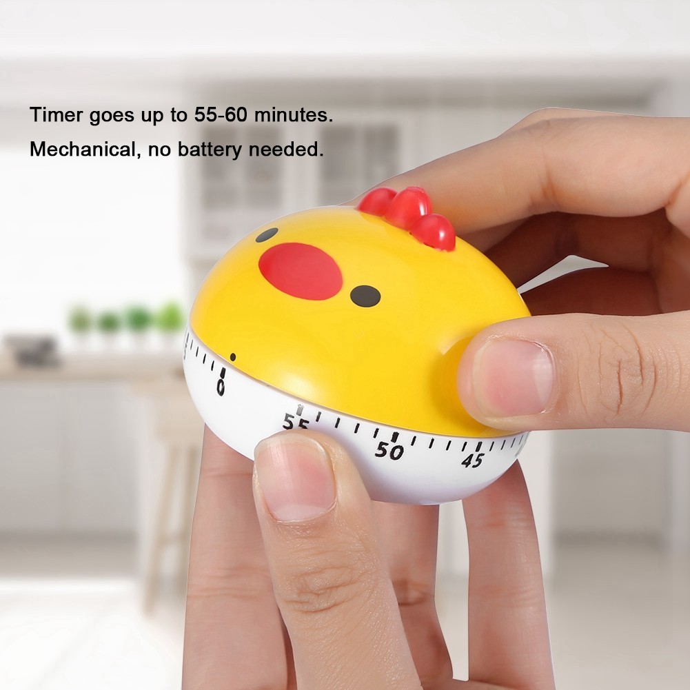 Kkala Kitchen Timer Cartoon Animal Cooking with Alarm Clock Time ...