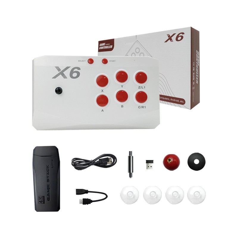 Portable Entertainment Double Arcade Joystick Game Console with HD TV ...