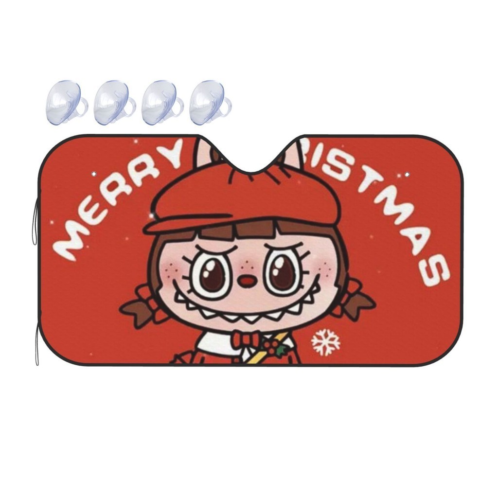 POPMART Labubu POPMART Labubu Print Sun Shade for Cars, Trucks, SUV ...