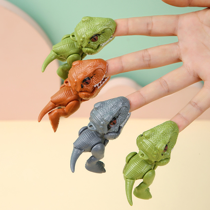 Finger-biting Dinossaros/Jurassic Tyrannosaurus Rex Simulates Tio ...