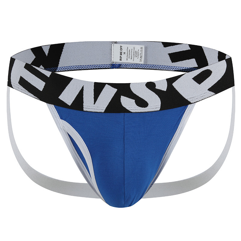 Men's Underwear Low Rise Briefs Backless Jockstrap Breathable Thongs ...