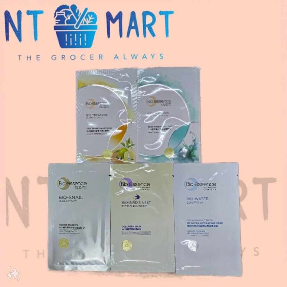Bio Essence Bio Energy Mask (Bio Snail /Bio Water /Bio Bird's Nest ...