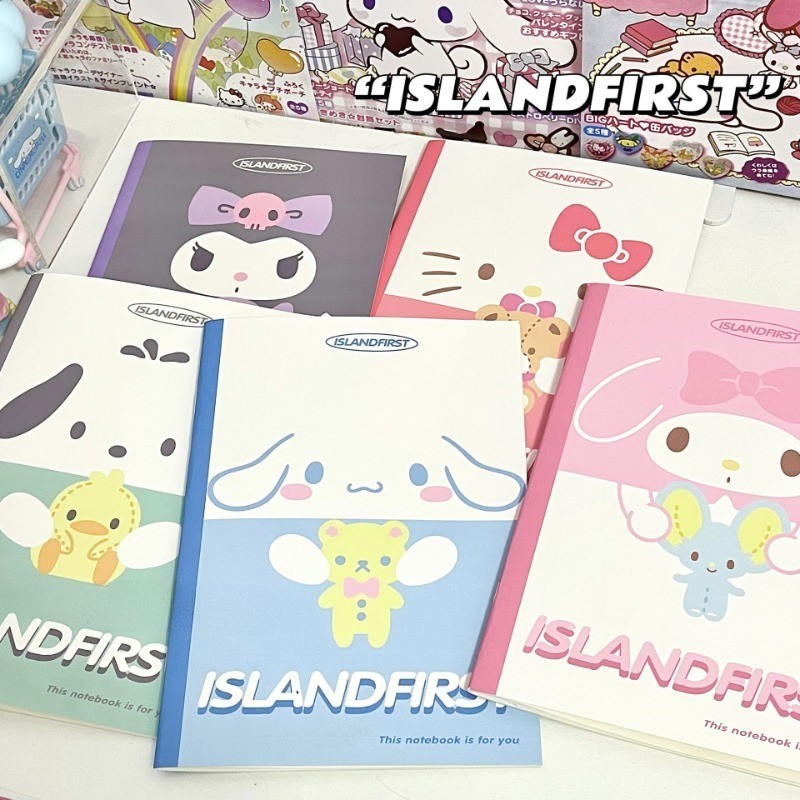 Kawaii Sanrios B5 Notebooks Cinnamonroll Kuromi My Melody Anime ...