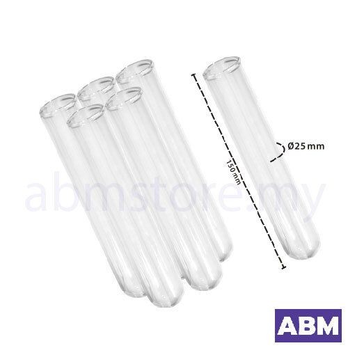 Test Tube / Boiling Tube with Rim 25 x 150mm (1pc) | Shopee Malaysia