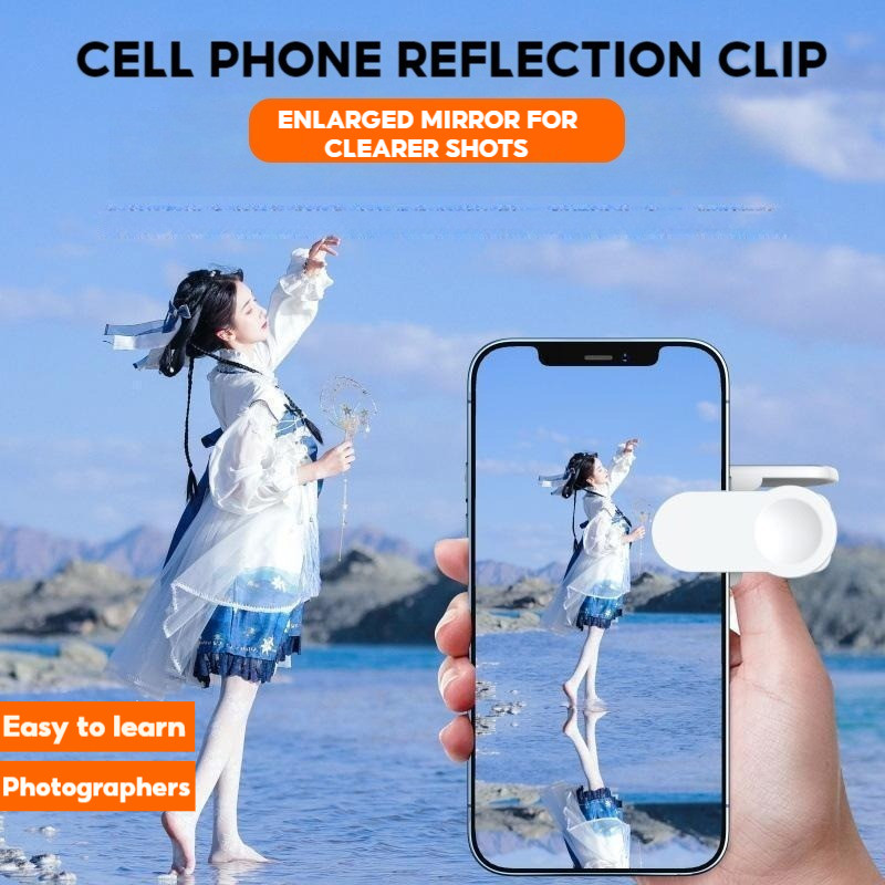 Mirror Reflection Clip Kit Camera Phone Mobile Phone Reflection Camera ...