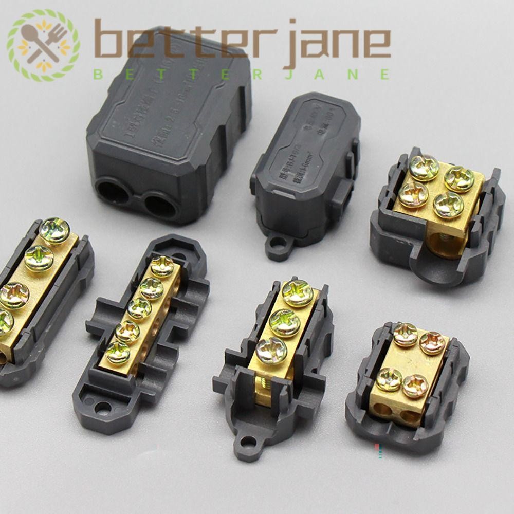 BETTER-JANE Quick Terminal Block, High Power Conductor Brass High Power ...
