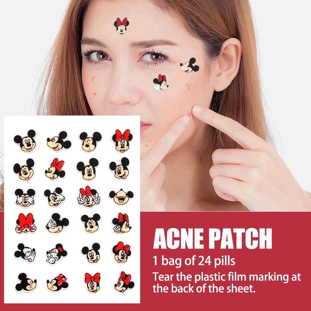 Cartoon Cute Mickey Mouse Shaped Acne Patches Beauty Sticker K4d0 ...