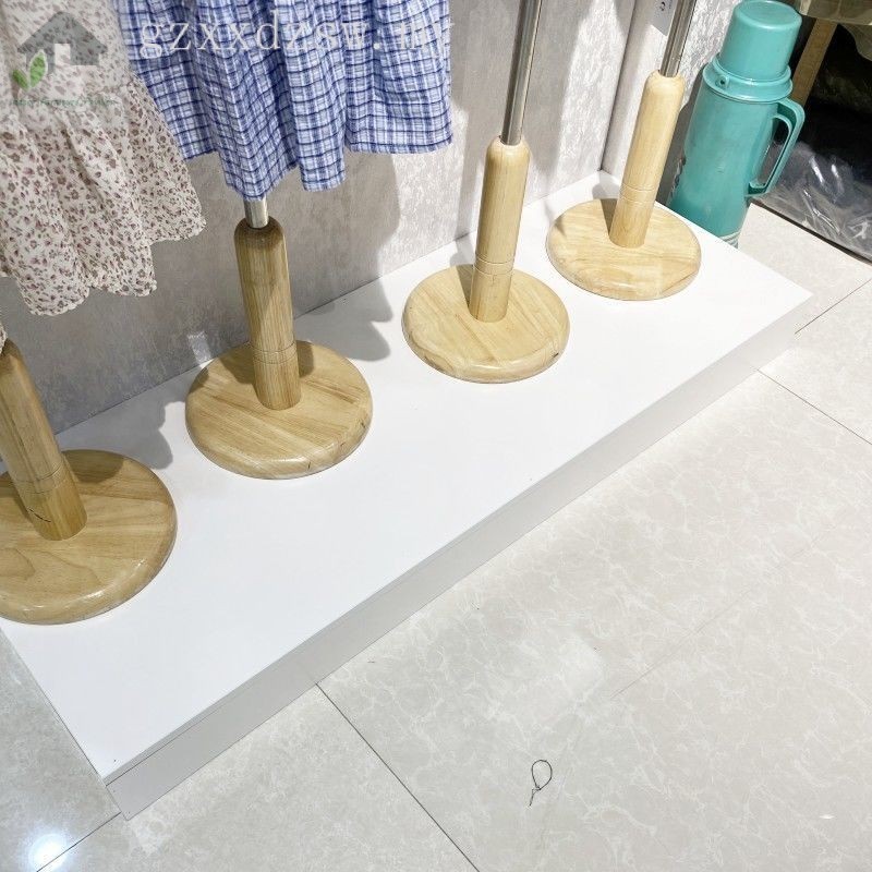 Clothing Store Window Model Display Stand Platform Wooden Base Small ...