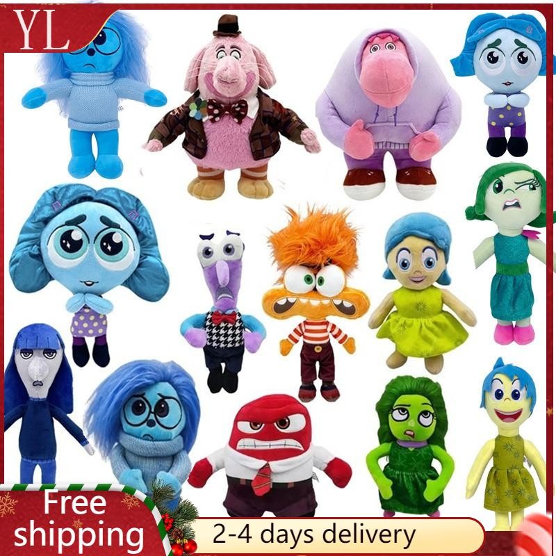 Inside Out 2 Plush,26cm Inside Out Stuffed Toys Dolls Cute Room ...