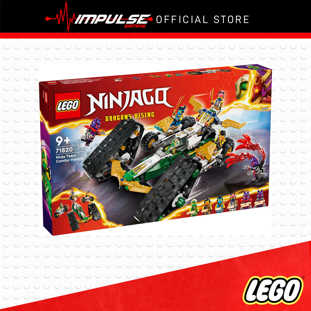 LEGO Ninjago Ninja Team Combo Vehicle 71820 | Shopee Malaysia