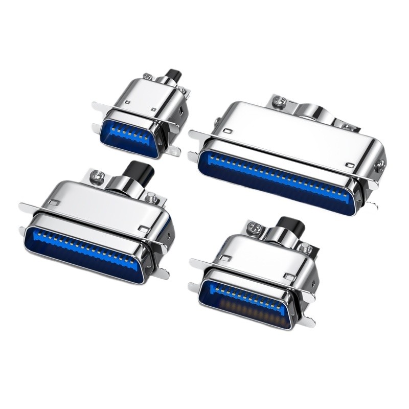57 Series 36-Pin CN-36 Printer Plug Connector Iron Shell Welding 36 ...