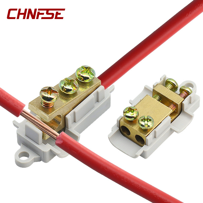 Household T-shaped Terminal Block Splitter, High-power Terminal Block ...