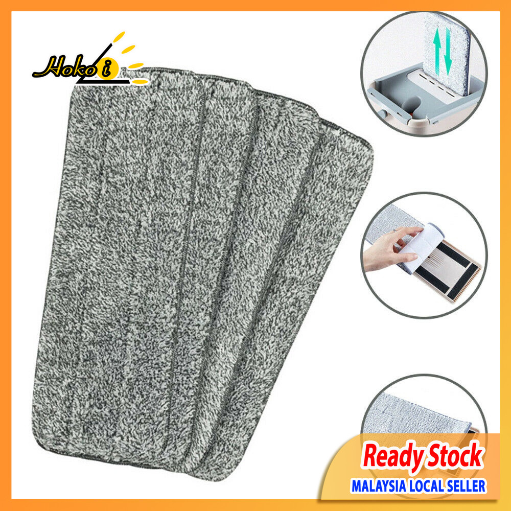Microfiber Mop Pad Replacement 33*12cm Mop Pad For Flat Mop Washable ...