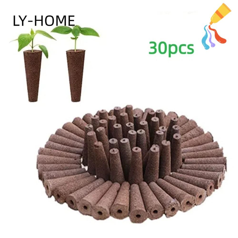 LY-HOME 30pcs Grow Sponges, Replacement Root Starting Growth Sponges ...