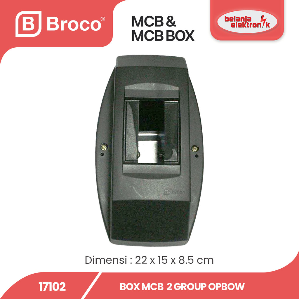 Broco BOX MCB 2 GROUP OPBOW 17102 | Shopee Malaysia