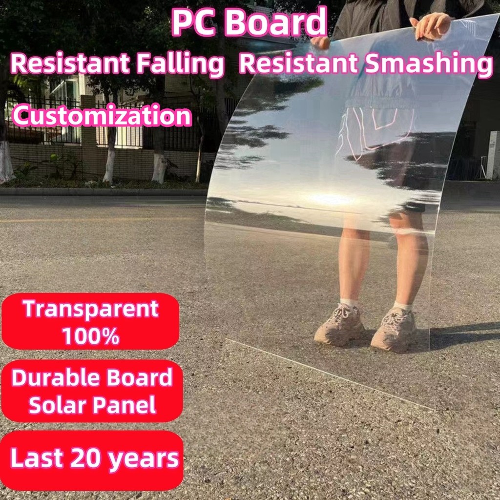 1mm/2mm ATAP CERAH LUTSINAR RATA POLYCARBONATE / PC FLAT TRANSPARENT ...