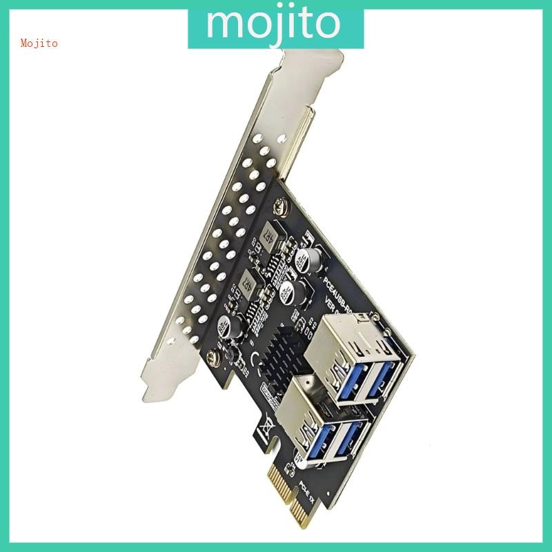 Mojito USB 3 2 Expansion Card USB3 2 Gen1 5Gbps PCIE Card PCIE USB3 2 Gen1 Expansion Card USB ...