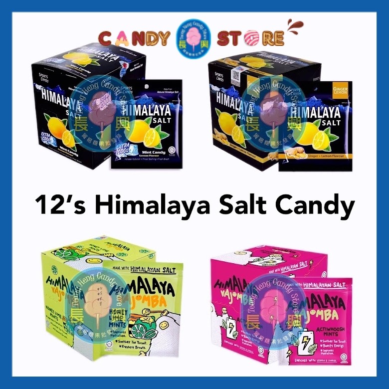 BOX (12's X 15gm) Big Foot Himalaya Salt Candy HALAL | Shopee Malaysia