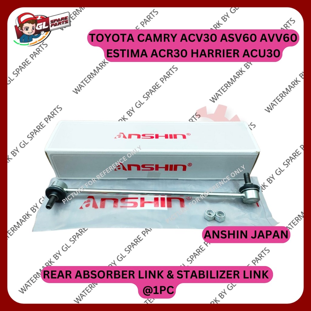(ANSHIN JAPAN) REAR STABILIZER LINK & ABSORBER LINK TOYOTA CAMRY ACV30 ...