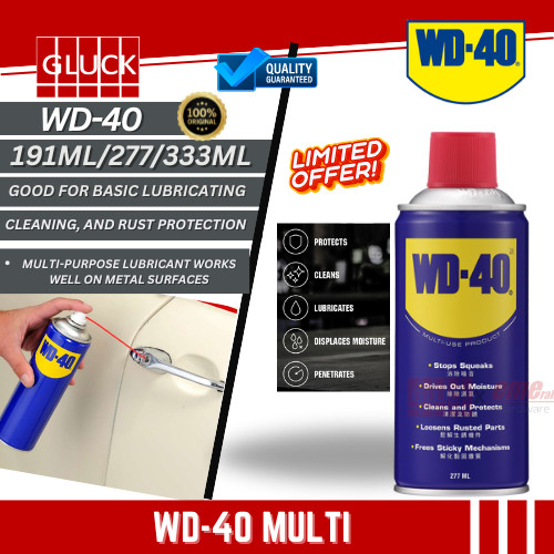 WD-40 Multi Use Product Anti Rust Multi Purpose Lubricant Spray ( 191ml / 277ml / 333ml ...