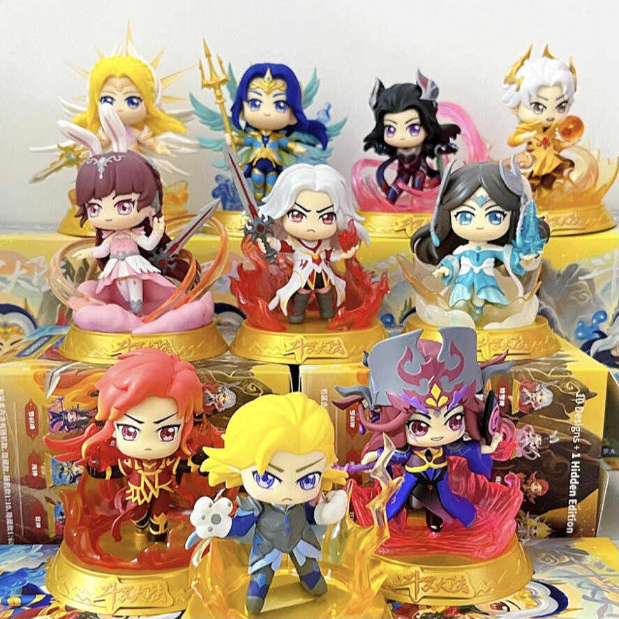 Genuine Douro Continent Blind Box into God Cartoon Guoman Tangsan Small ...