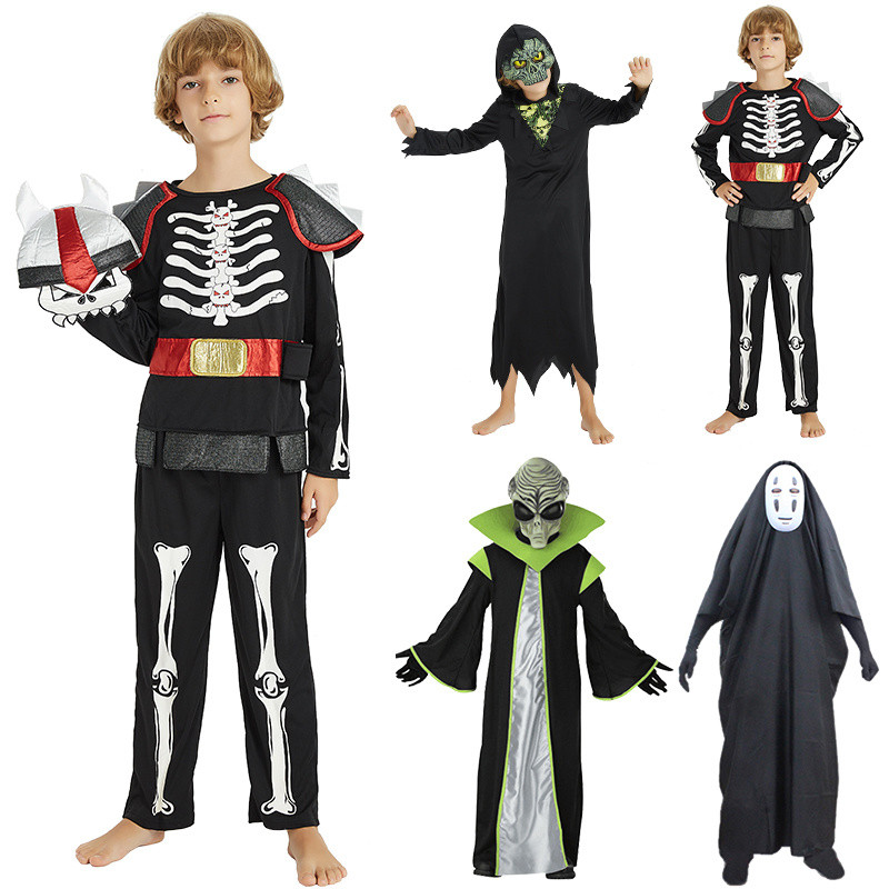 Halloween Star Wars Alien Children Skeleton Wizard Spirited Away ...