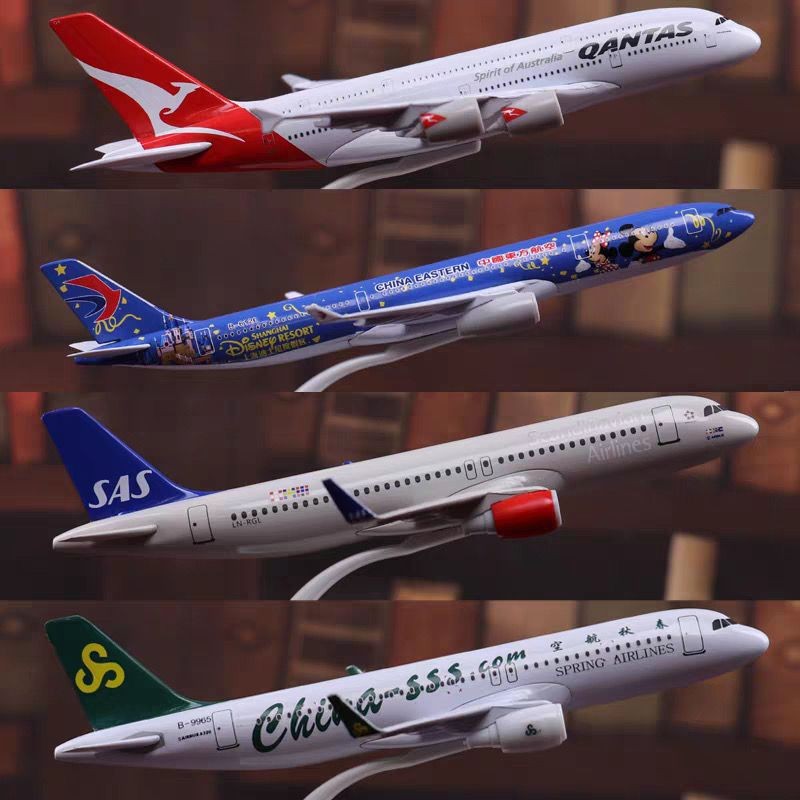 Aircraft Model Simulation Alloy Passenger Aircraft Boeing b747 National ...