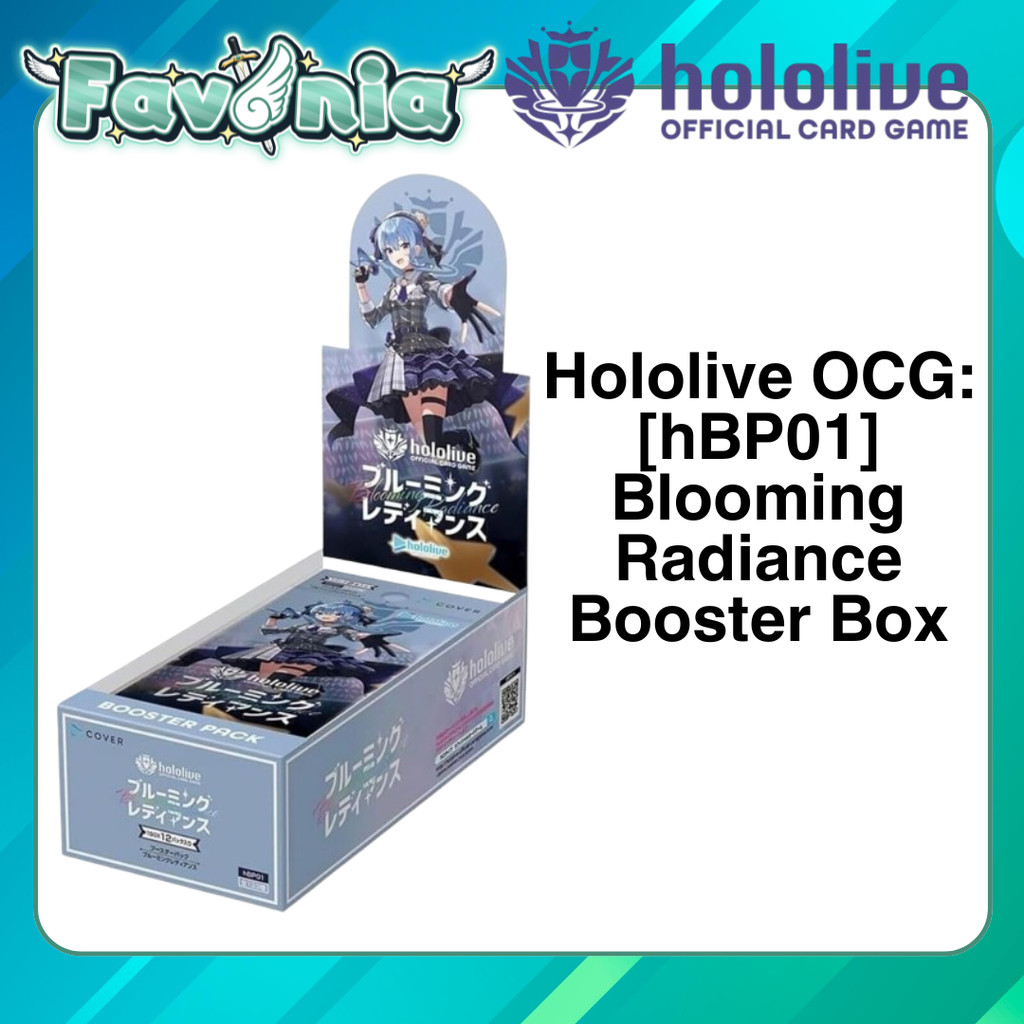 Hololive OCG | hBP01 | Blooming Radiance | Booster Box | hOCG | Shopee Malaysia