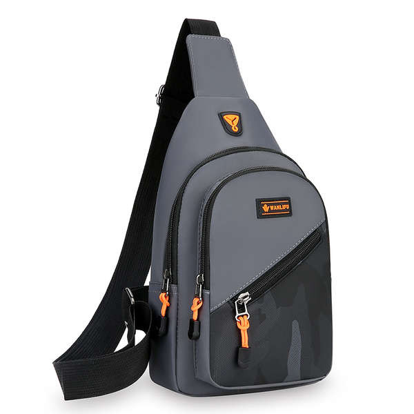 bag fashion men chest bag chest bag Beg dada lelaki kalis air dan tahan ...