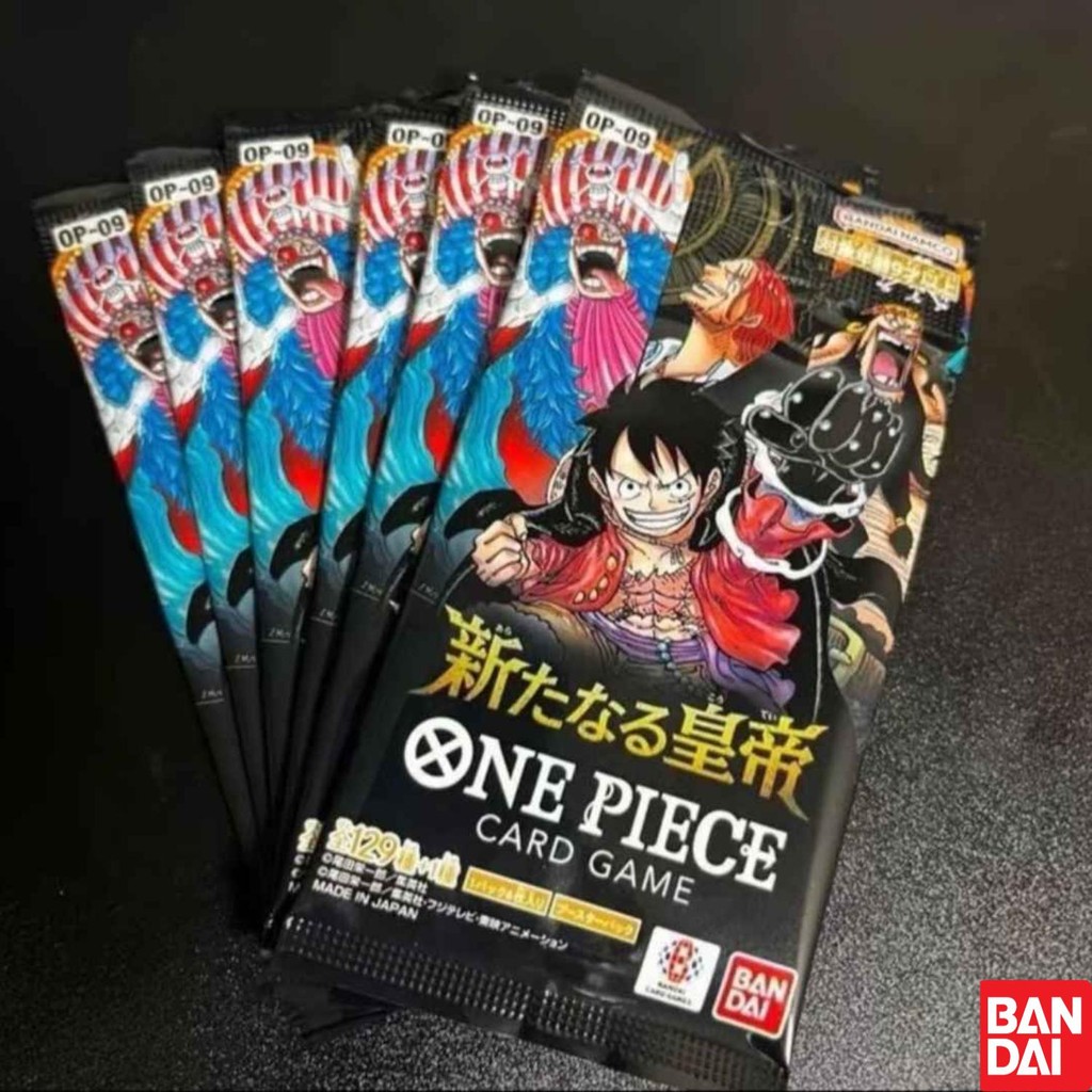 Rumble Pack OP-09 PRB-01 Card Game One Piece Original Bandai Set anime ...