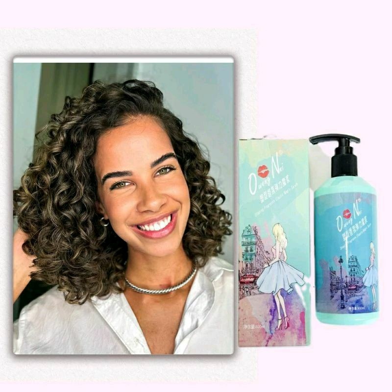 Natural Shaping Fragrance Elastic Magic Strong hold curl hair cream ...