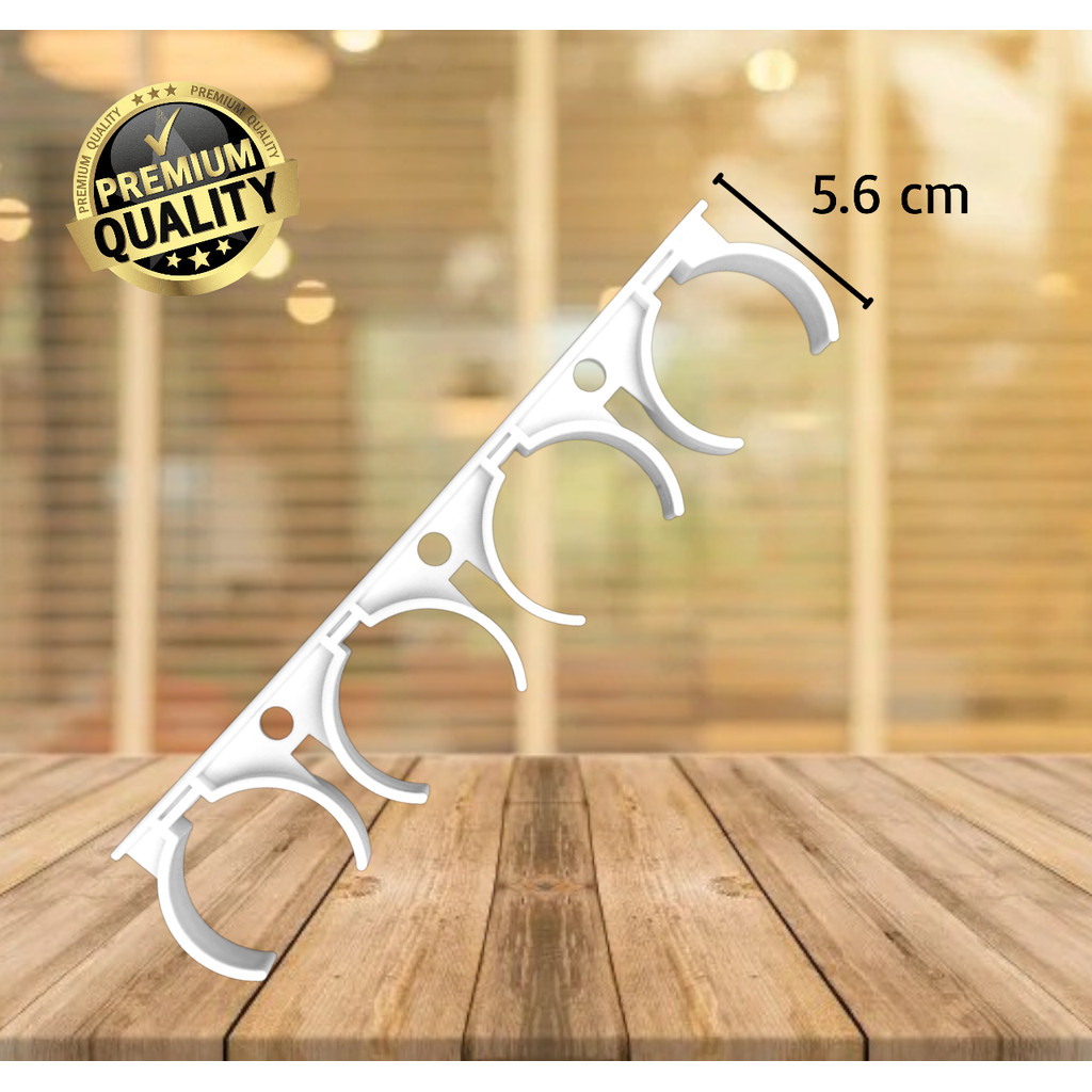 1 Pair 2pcs Water Filter Wall Mount Clip Bracket Water Dispenser Magic ...