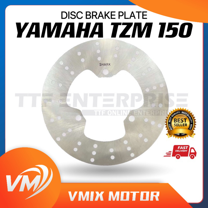 YAMAHA TZM150 DISC BRAKE PLATE ( REAR ) PIRING DISC TZM 150 TZM-150 ...