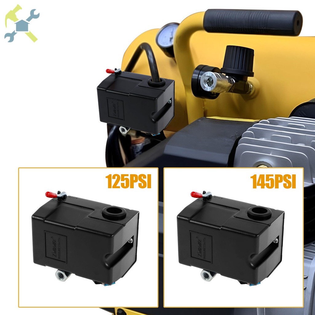 Single Port Air Compressor Pressure Switch Frosted Air Compressor ...